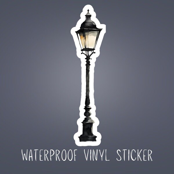 Lamp Post Decal - Etsy