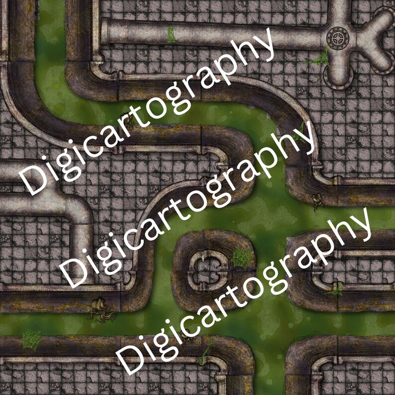 Pack of 45 Generic Battle Maps for Your Virtual Tabletop! Several ...