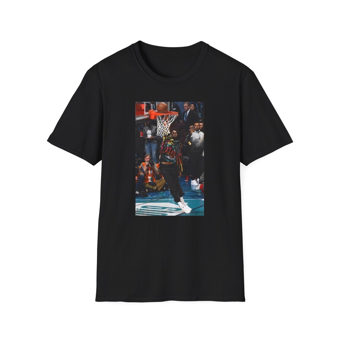 J Cole X NBA All-star Game Dunk Graphic Tee - Etsy