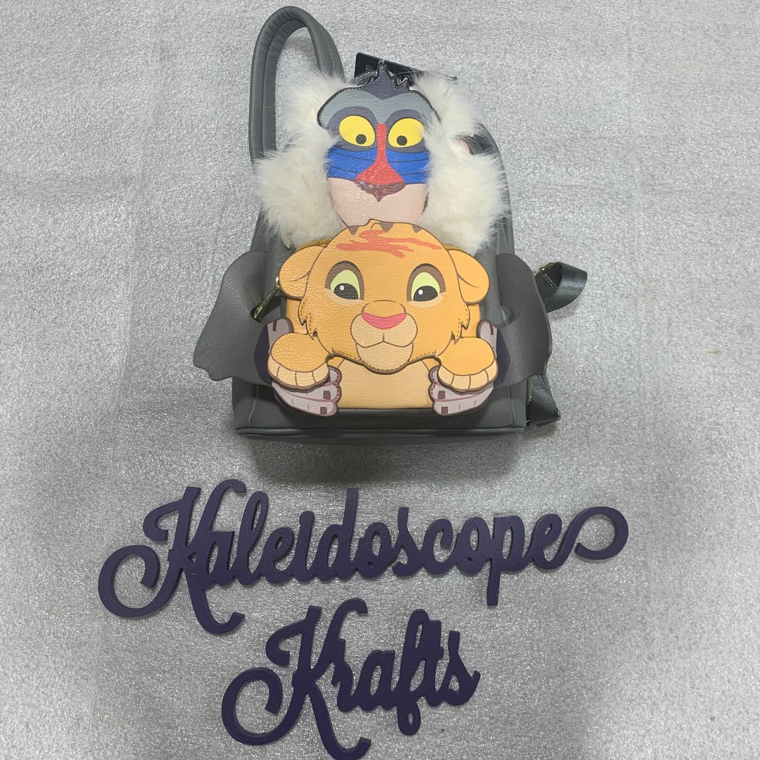 Loungefly the Lion King Simba Rafiki Backpack - Etsy