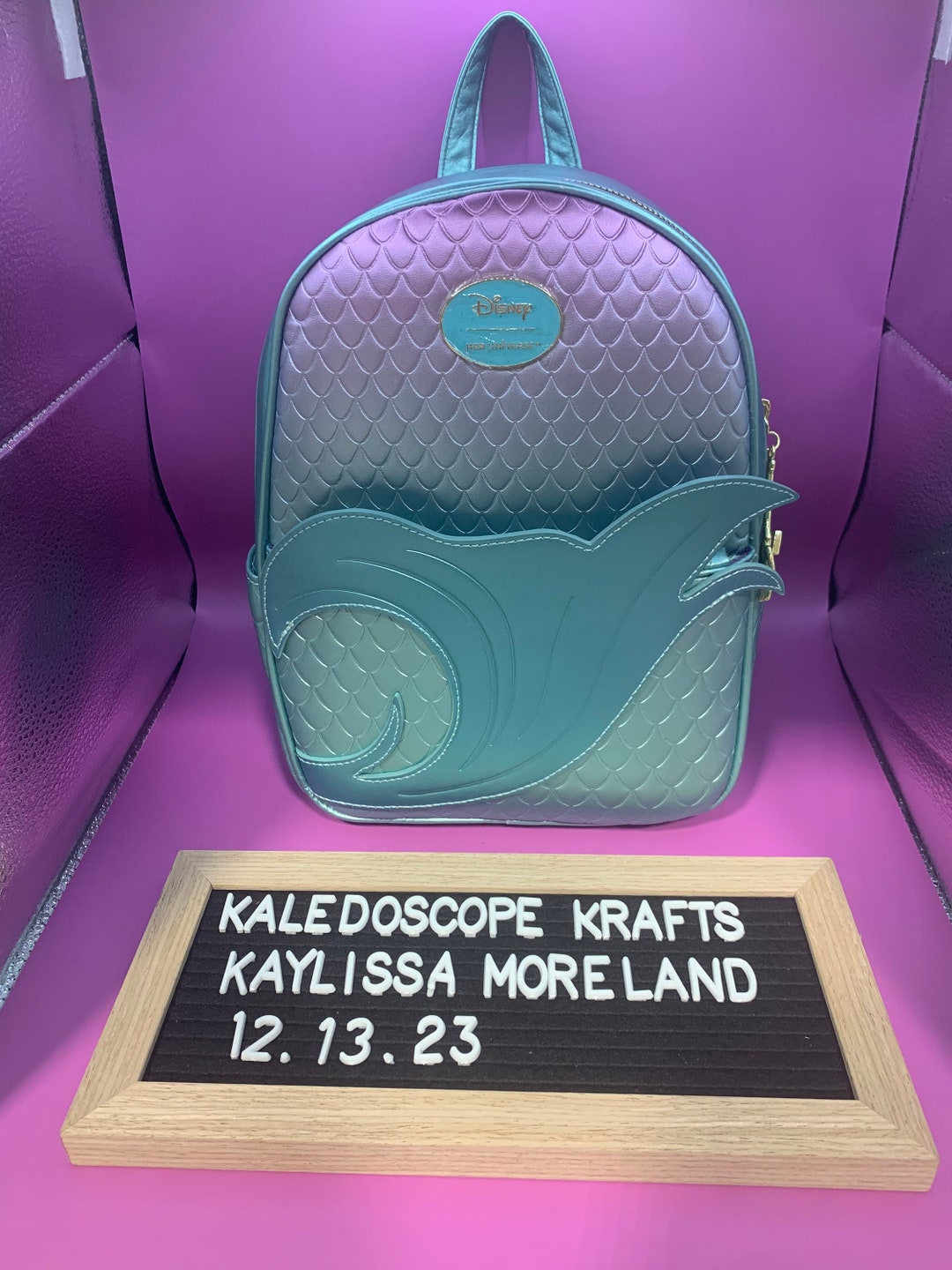 Make a Splash With Our Personalized Mermaid Trendsetter Backpack and ...