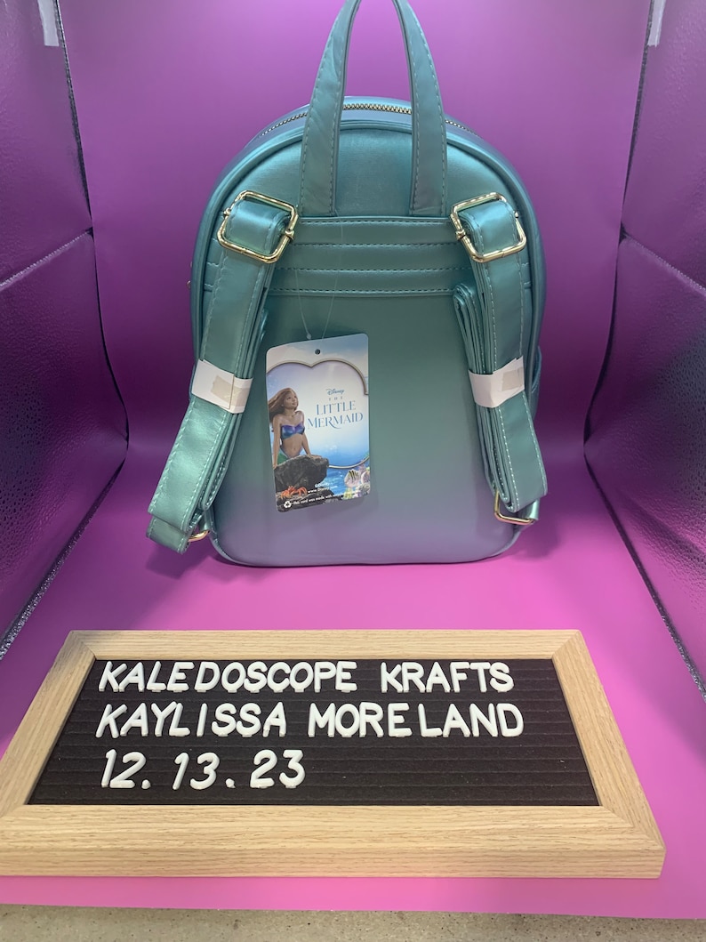 Make a Splash With Our Personalized Mermaid Trendsetter Backpack and ...