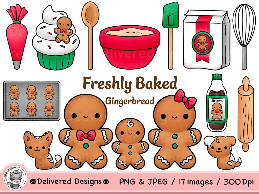 Cute Gingerbread Man, Cookies, Bake, Baking, Gingerbread Clip Art ...