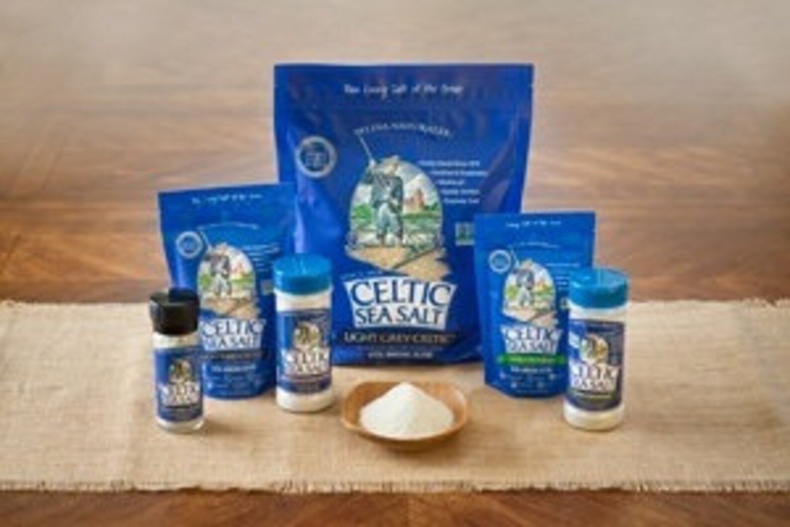 Light Grey Celtic Sea Salt 1lb 16oz- Classic Sea Salt, Cooking ...