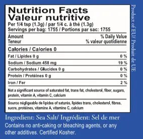 Light Grey Celtic Sea Salt 1lb 16oz- Classic Sea Salt, Cooking ...