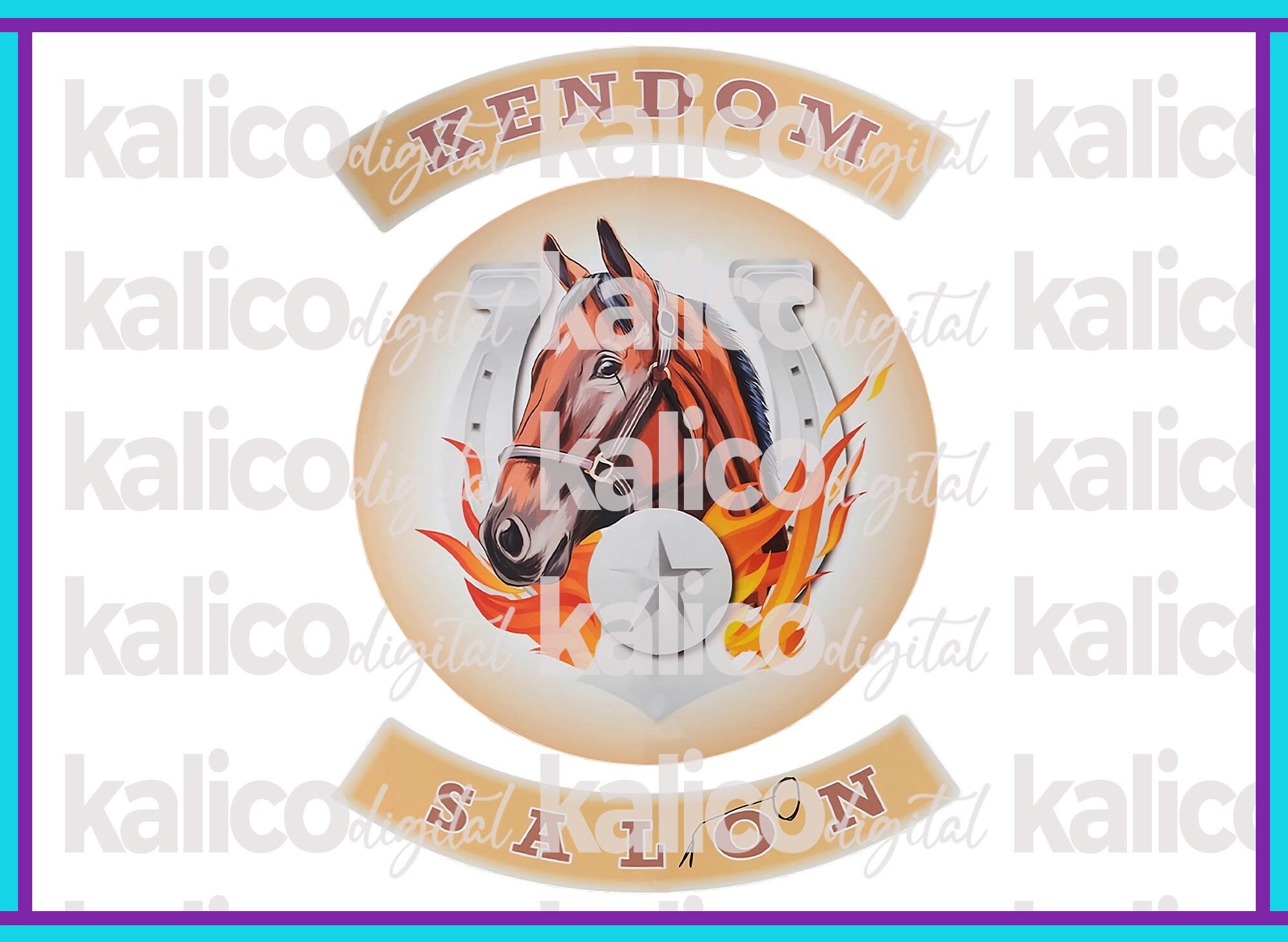 Kendom Saloon Graphics Kendom Saloon SVG Kendom Salon Svg Png Eps Jpg ...