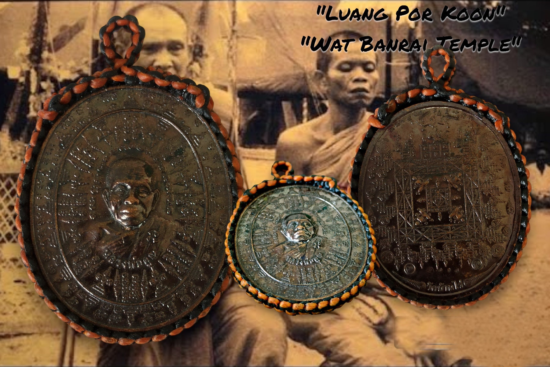 Famous Monks in Thailand Luang Phor Koon Wat Ban Rai Temple Nakhon ...