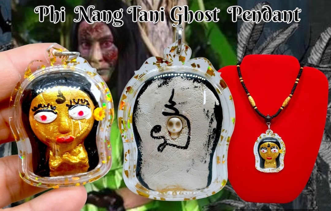 Nang Tani Ghost Pendant: Thai Spirit Amulet, Voodoo Protection - Etsy