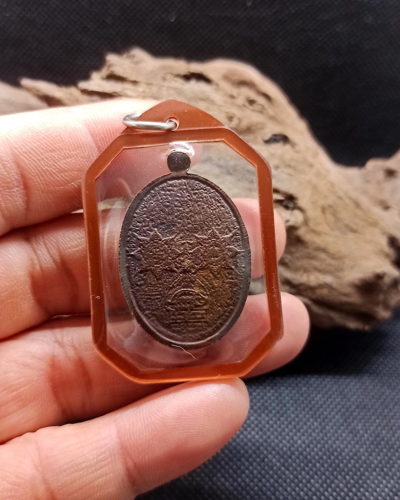 Phor Thieng Lay Master Por Thieng Amulet Pendant Thai Buddhist Luck ...