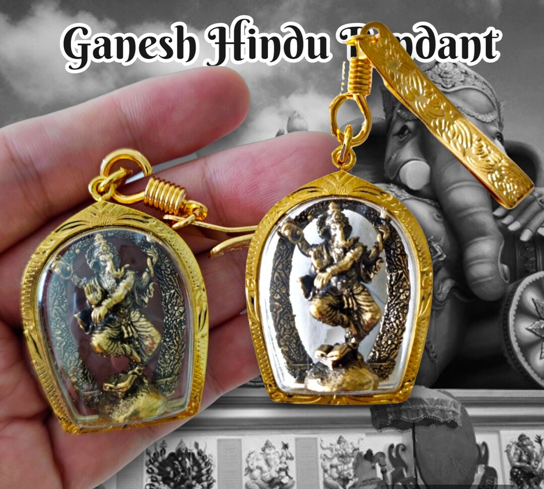 Lord Ganesh Hindu Amulet: Thai God of Success Charm - Etsy