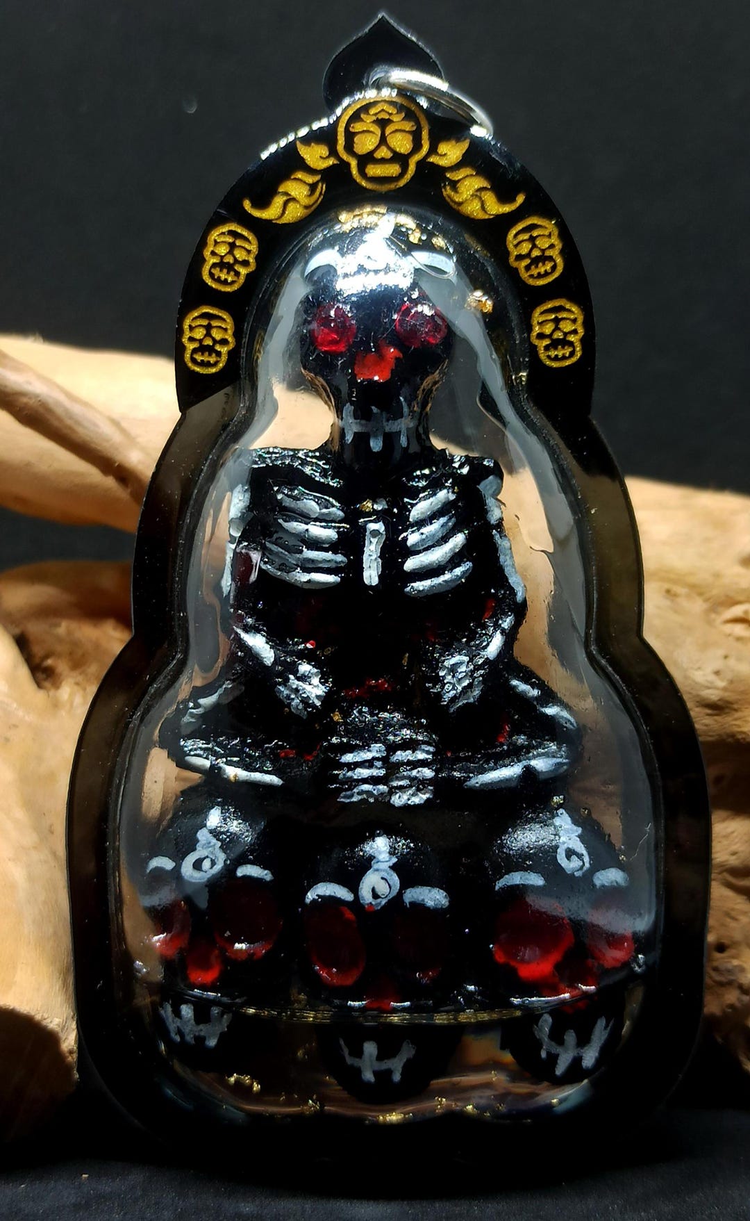 Black Magic Whispering Ghost Pendant: Thai Amulet for Luck & Business ...