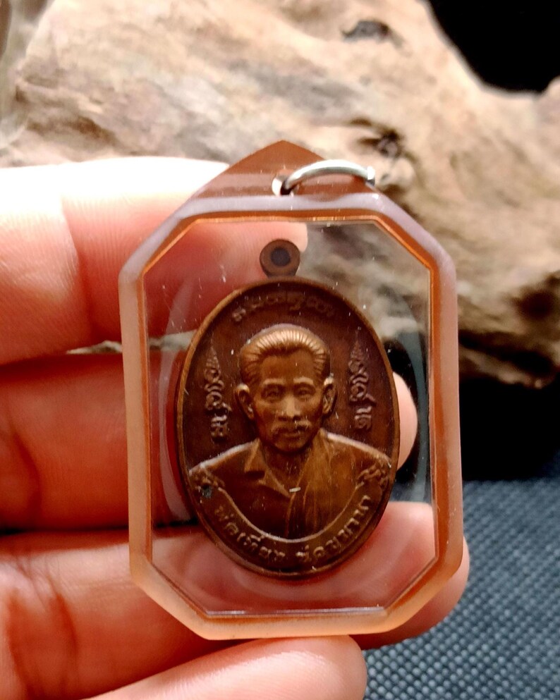 Phor Thieng Lay Master Por Thieng Amulet Pendant Thai Buddhist Luck ...