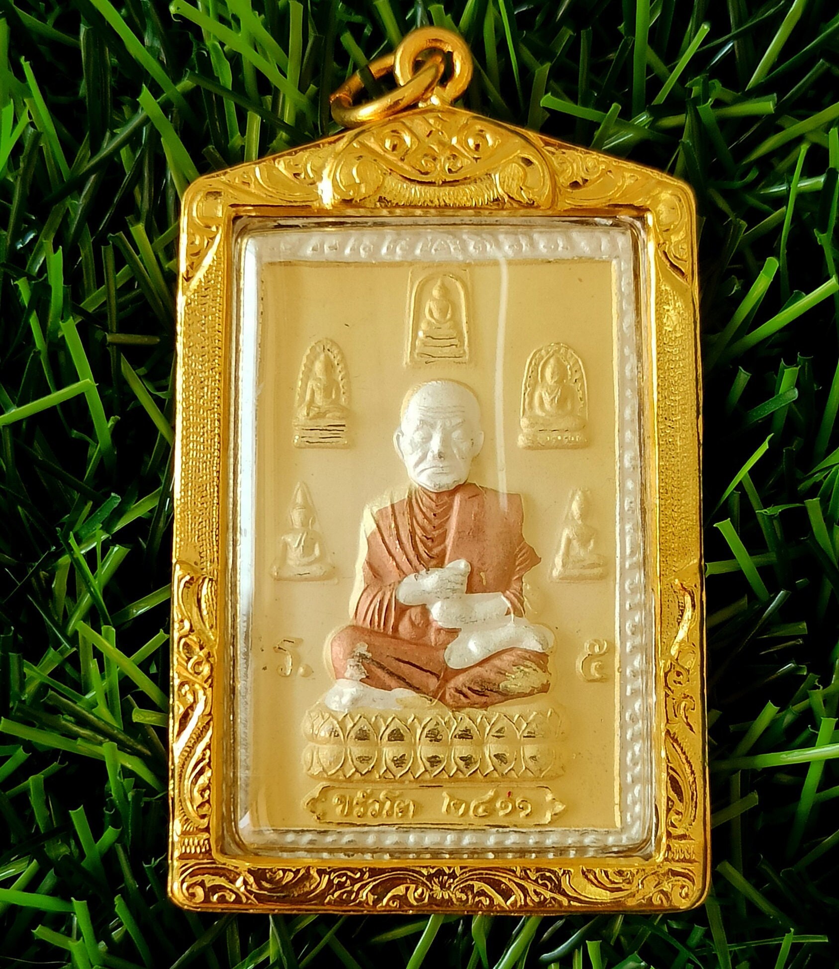 Phra Somdej Toh Amulet: Thai Buddha Pendant, Wat Rakang Temple - Etsy