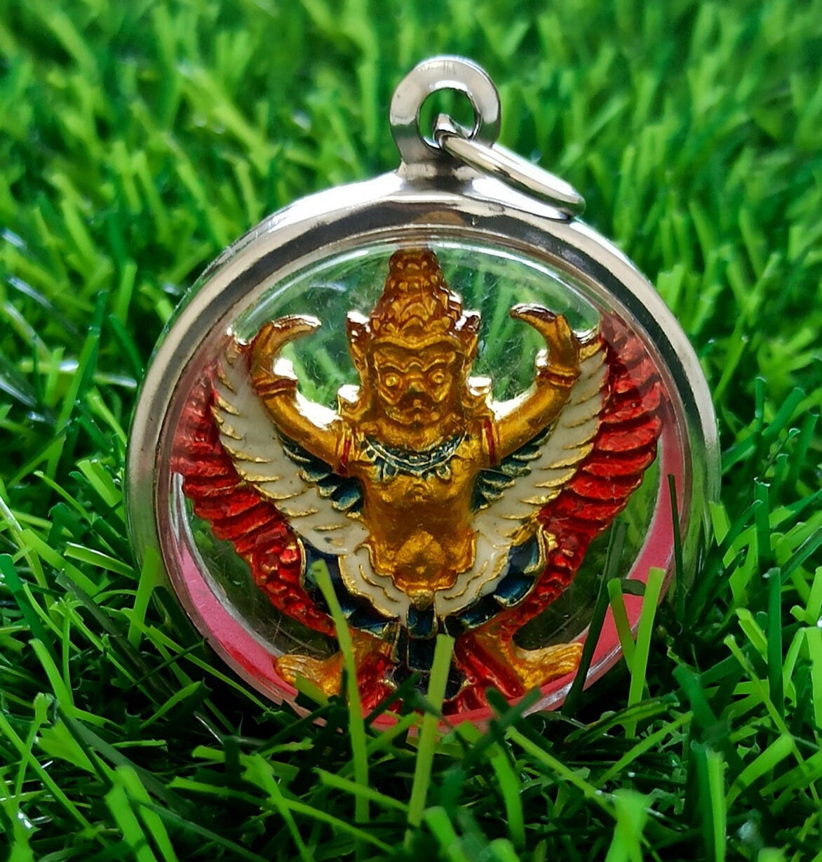 Beautiful Phaya Krut Lp' Koon Legend Monk Auspicious Garuda Magic Bird ...