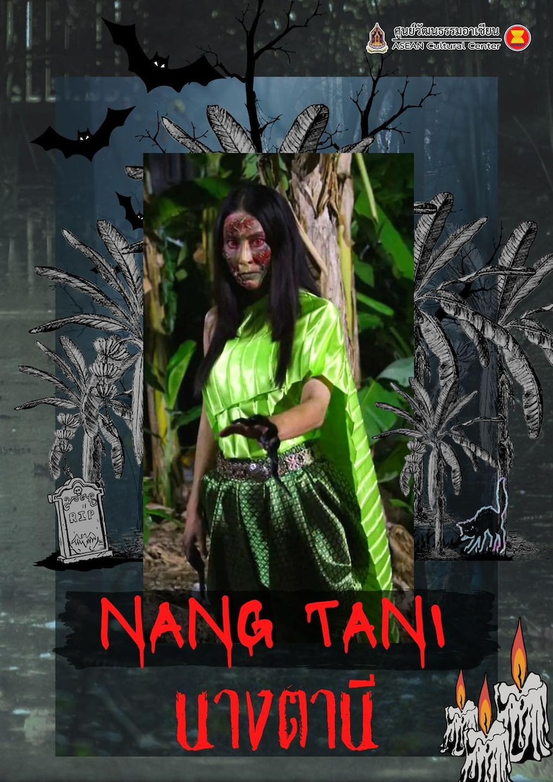Beautiful Ghost of Nang Tani Lady of Tani in Prai Oil Banana Tree Lady ...
