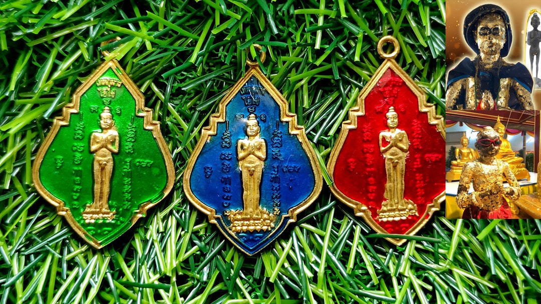 3 Pcs Wat Chedi ai Khai Egg Boy Amulet Talisman Lucky - Etsy