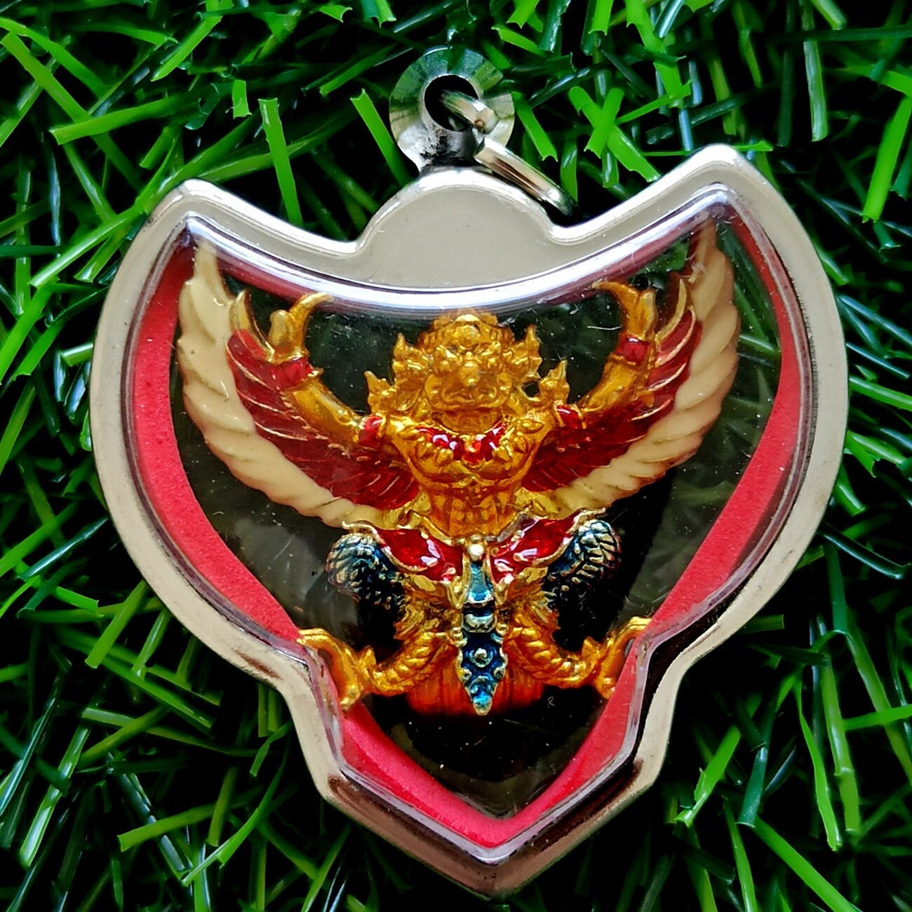 Magic Bird Eagle Garuda Phaya Krut LP' Koon Blessed 1993 Wat Banrai ...