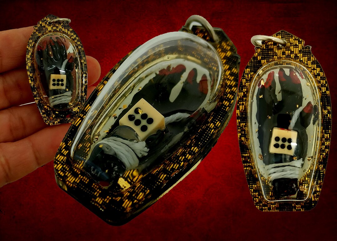 Magic Mystery Special Hand Prai Gambling Amulet Voodoo Hand Ghost ...