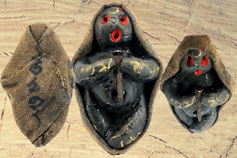 Kuman Thong Coffin Nails Spirit of Infant Yantra Thai Amulet Voodoo ...