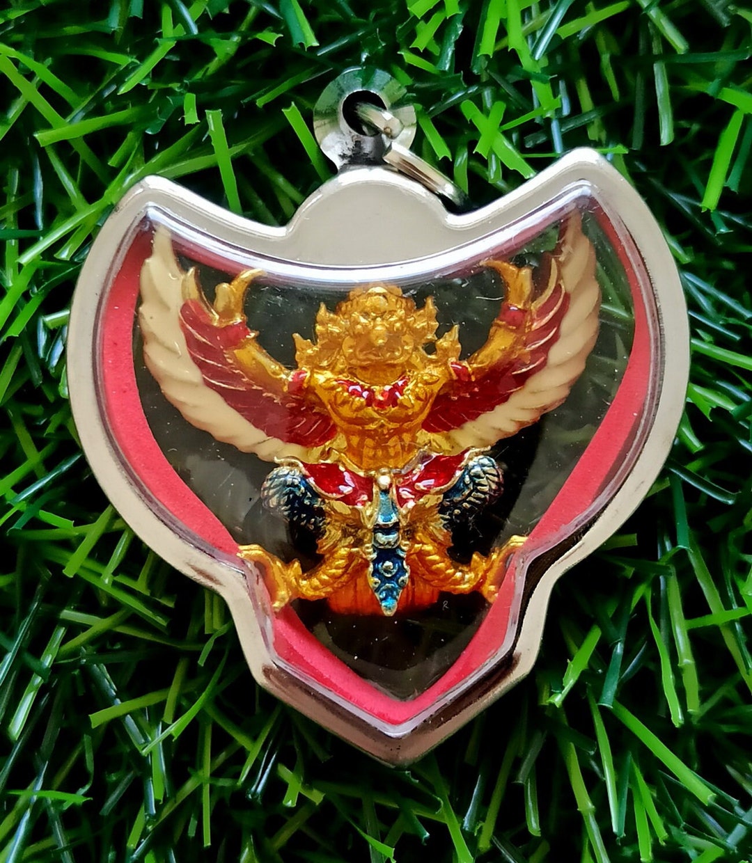 Garuda Thai Amulet Pendant: LP Koon Blessed, Wat Banrai Temple - Etsy