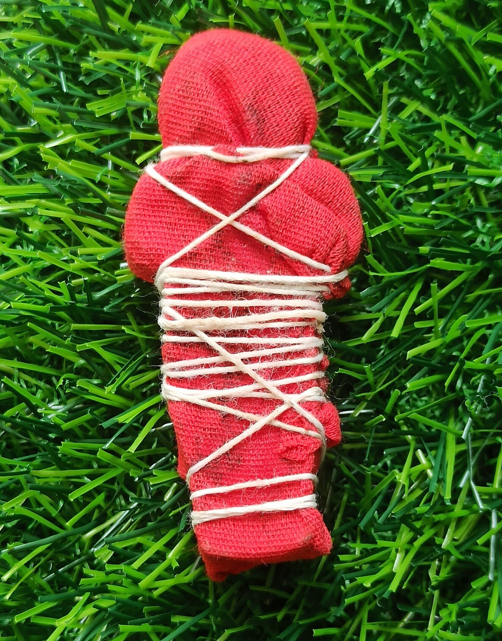 Guman Thong Ghost Spirit Lukkrok Red Yantra Amulet Voodoo Doll ...