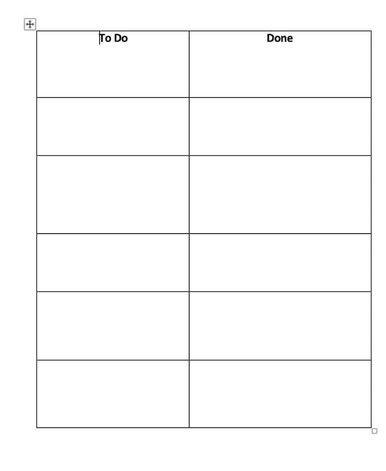 Checklist Template - Etsy