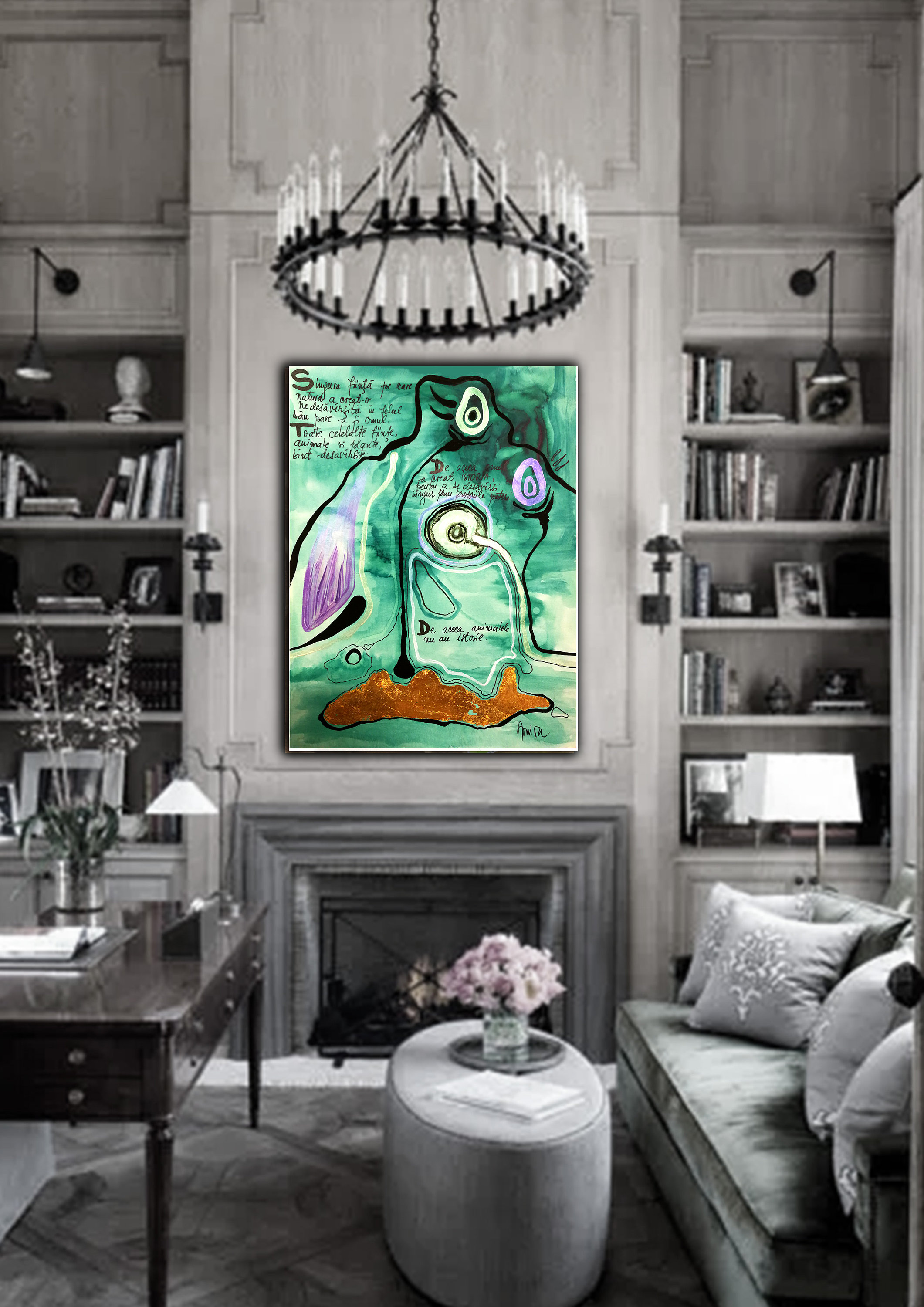 Constructivism Art Suprematism Watercolor Painting, Abstractism Bauhaus ...