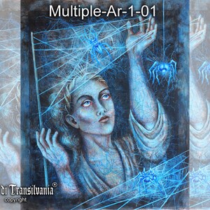 Greek Mythology, Aracne Mythological Figures Spider Web, Art Painting ...