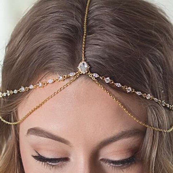 Forehead Chain - Etsy