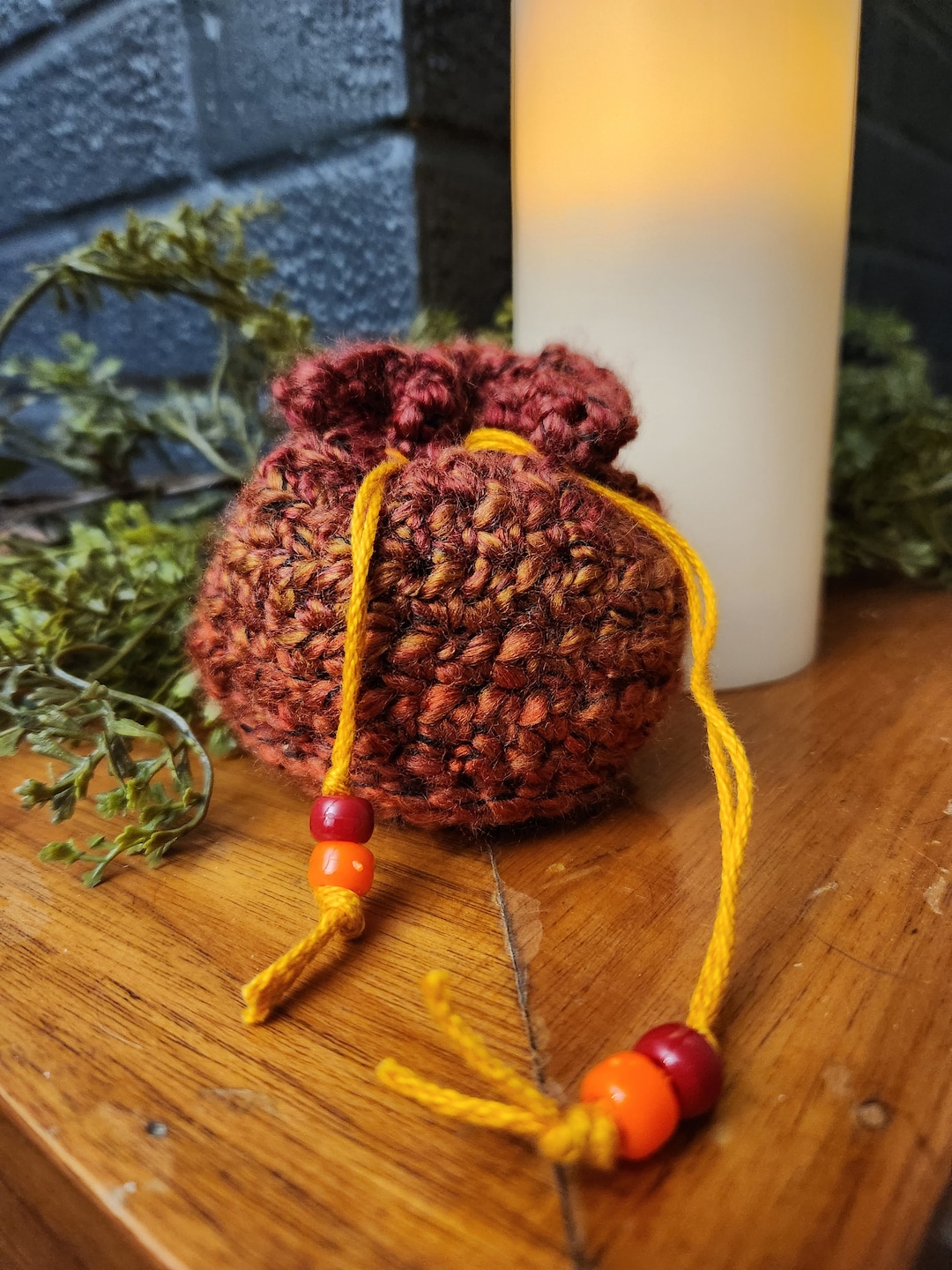 Crochet Dice Bag for Dnd : Fireball, Dnd Dice Bag, Medium Dice Bag ...