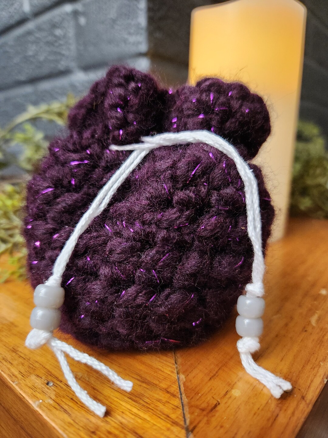 Crochet Eldritch Blast Dice Bag for Dnd Regular Dice Bag - Etsy