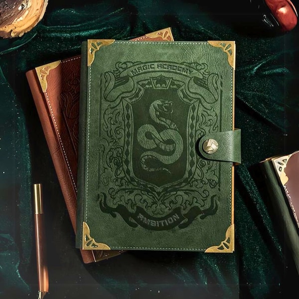 Leather Spell Binder - Etsy