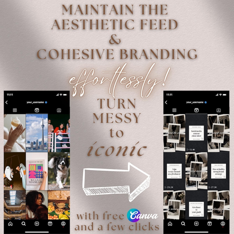 Girl Boss Aesthetic Instagram Reel Covers, PLR MRR Stock Photos Dark ...