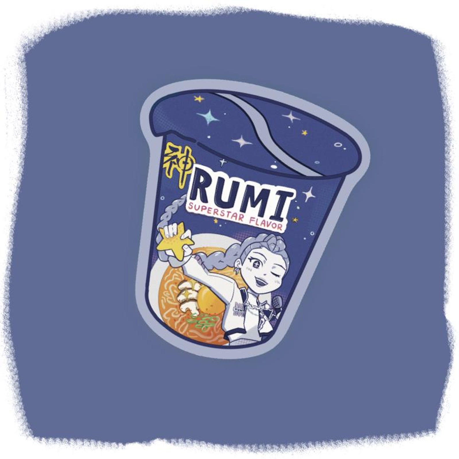 Huntrix Ramen Stickers | Kpop, Kpop Demon Hunters, Ramen, Sticker, Girl Group - Etsy Canada