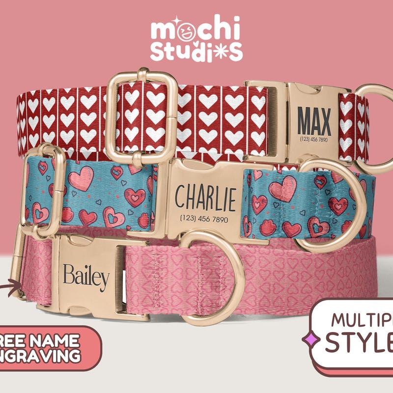 Boy Valentine Cat Collar - Etsy