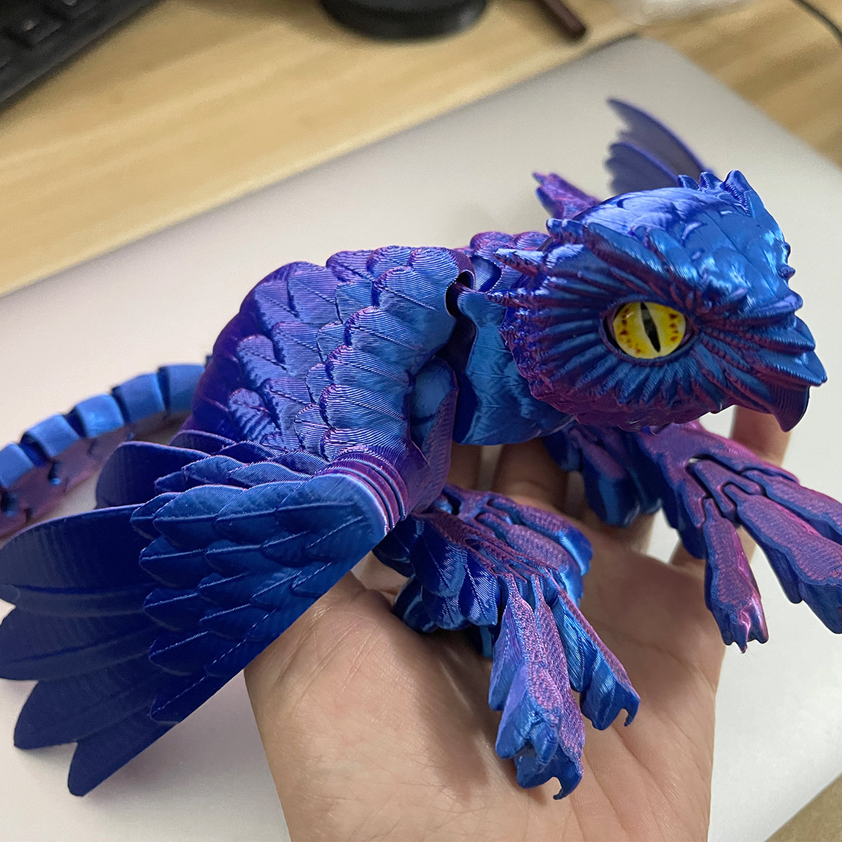 Flexi Desk Toys/articulated Griffin /fidget Toy/sensory Stress Fidget ...