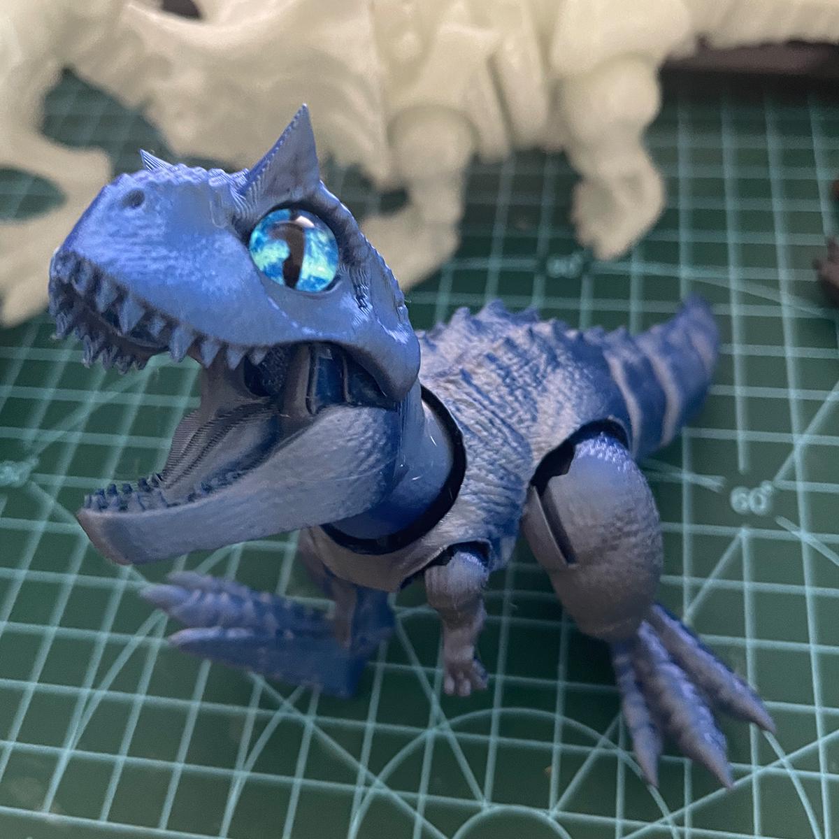 Articulated Carnotaurus/flexi Dinosaur/moving Mouth/articulated Sensory ...