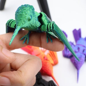 Small Hummingbird Figure/articulated Bird Fidget Toy/flexi Bird/gifts ...