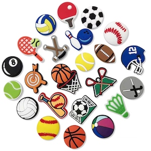Sports Shoe Charms,hockey Shoe Charms,ball Shoe Charms,sports Charms ...