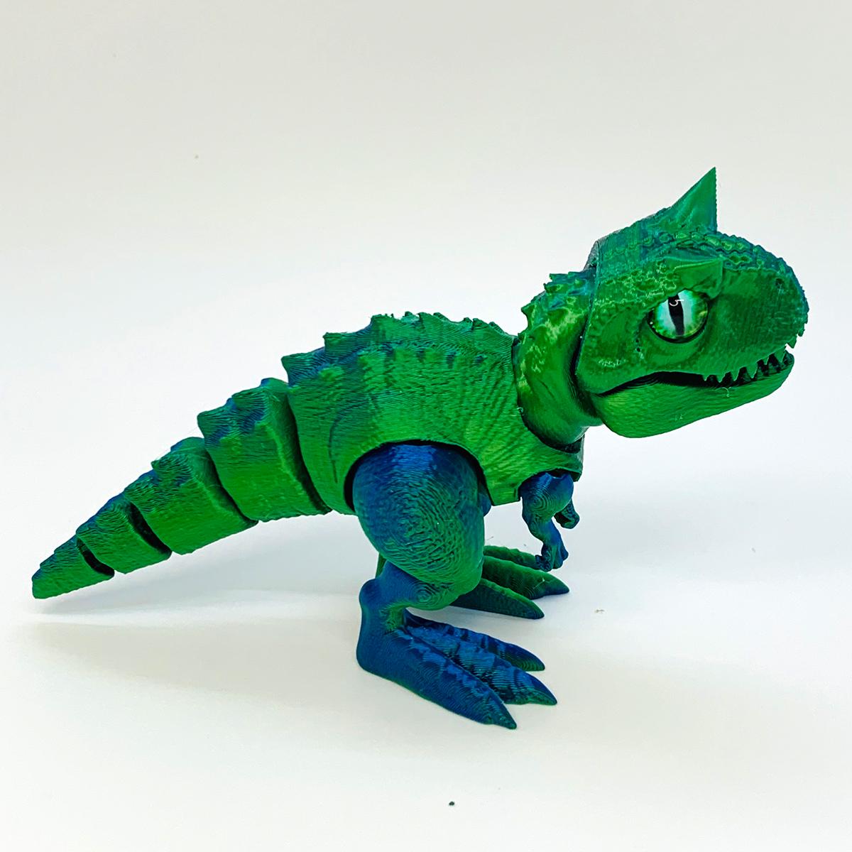 Articulated Carnotaurus/flexi Dinosaur/moving Mouth/articulated Sensory ...