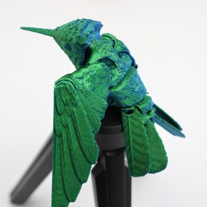 Small Hummingbird Figure/articulated Bird Fidget Toy/flexi Bird/gifts ...