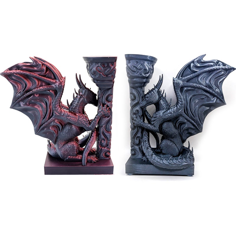 Dragon Bookends - Etsy