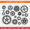 Gears Steampunk Svg Craft Machine Files for Cricut, Silhouette Cameo ...