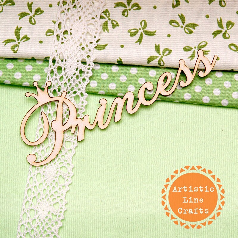 Lettering Prince Princess Svg for Cricut, Silhouette Cameo, Laser Cut ...