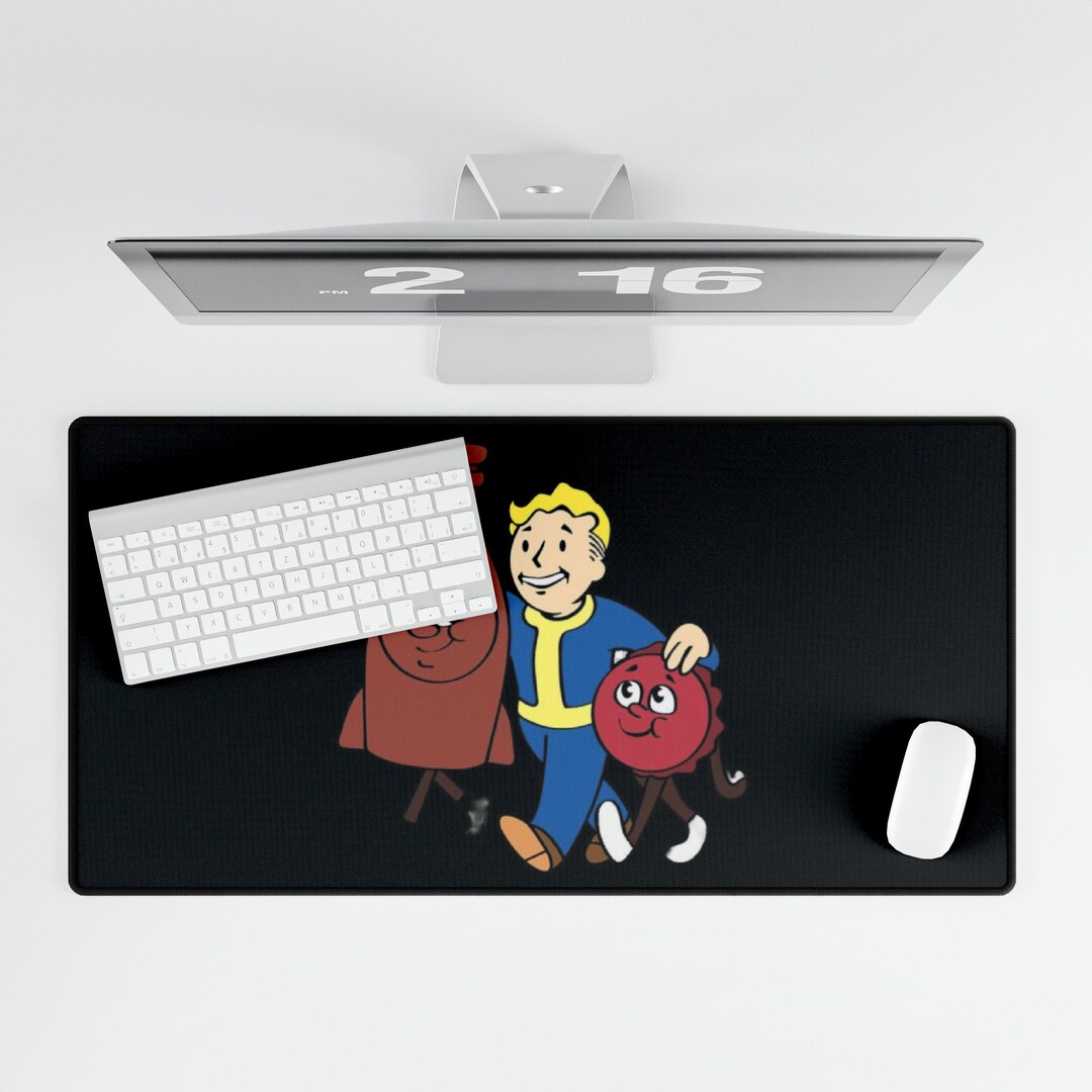 Fallout Nuka Coladesk Mat Fallout 4 Vault-tec Gamer Video Game Nerd ...