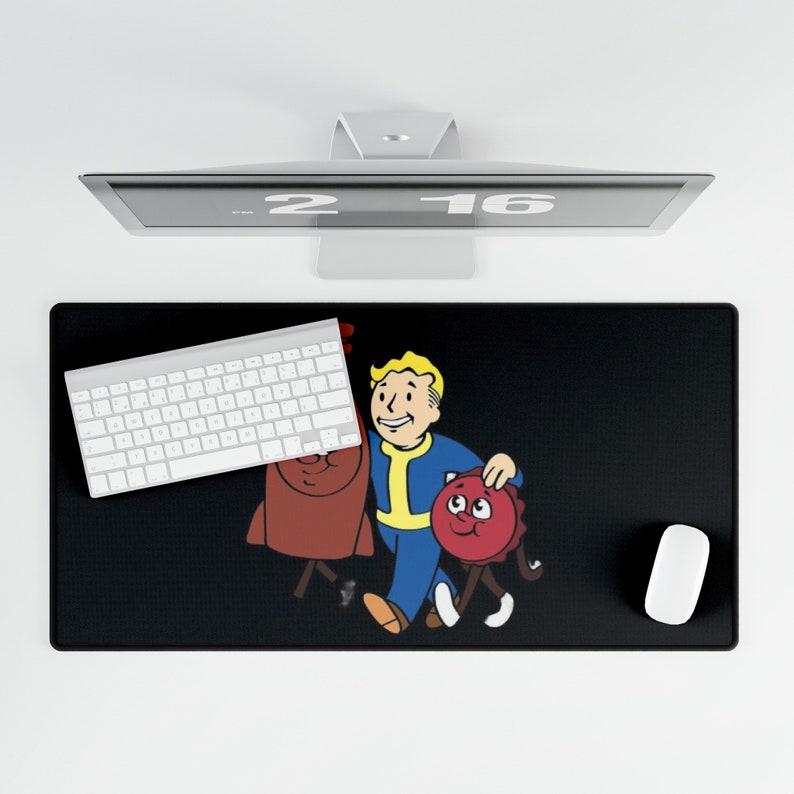 Fallout Nuka Coladesk Mat Fallout 4 Vault-tec Gamer Video Game Nerd ...
