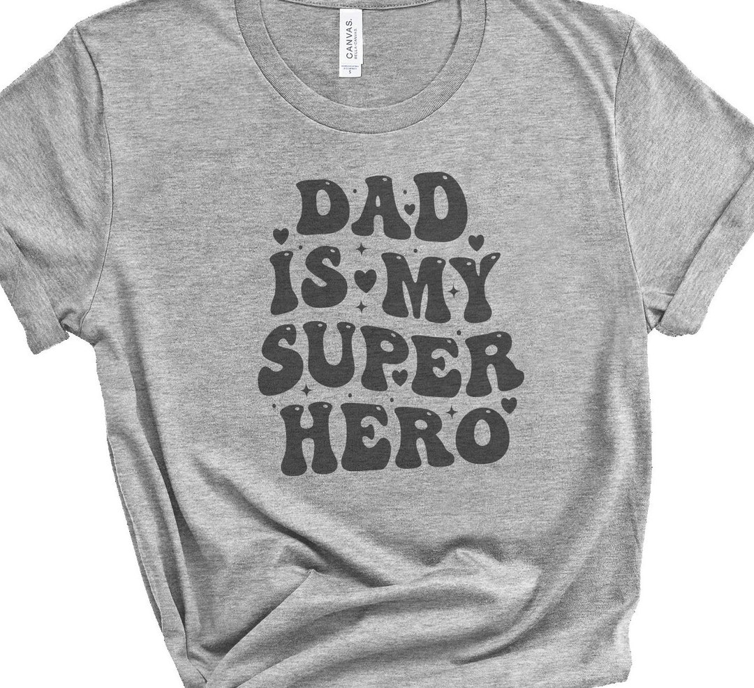 Custom Gift Tshirt, Dad and Child, Superhero, Dad and Me, Super Dadio ...