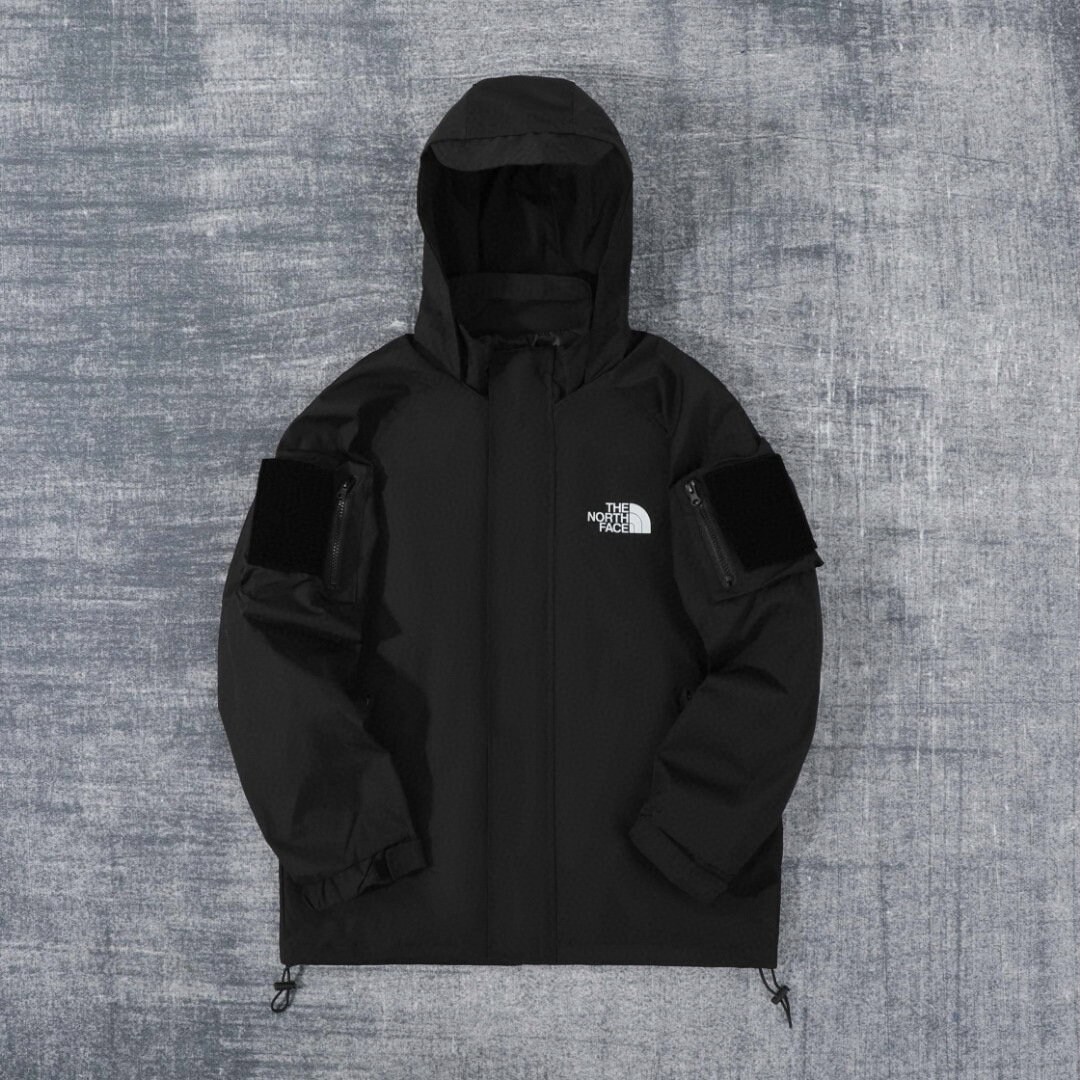 TNF Vintage Workwear Hooded Hardshell Jacket - Etsy