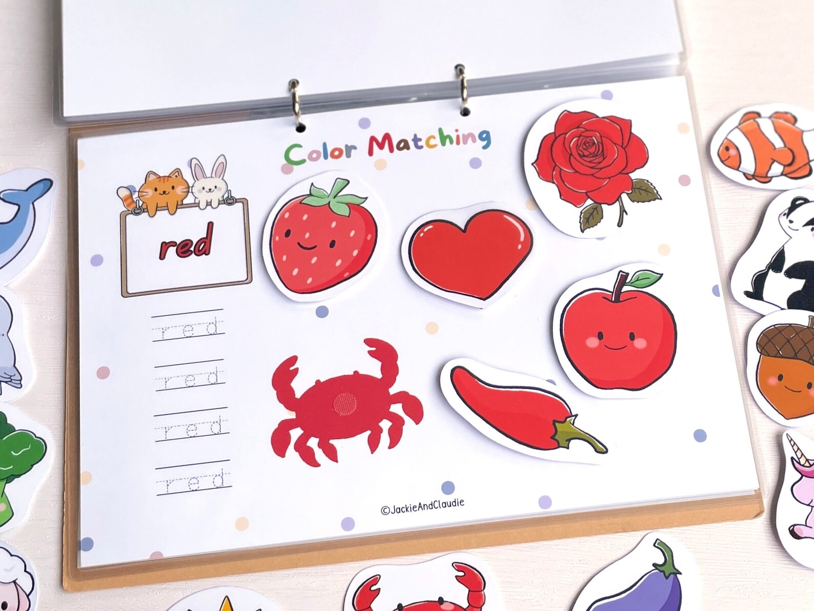 Color Busy Book Preschool Printable Montessori Toddler Activity Book ...