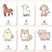 12 Bilingual Chinese Zodiac Animal Cards Montessori Flashcards ...